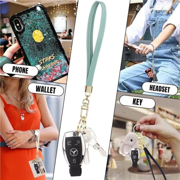 Bags | Keychain Walletwristlet Keychain With Wallet Rfid Credit Card ...